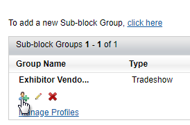 Managing Sub-Block Groups in Passkey Libraries