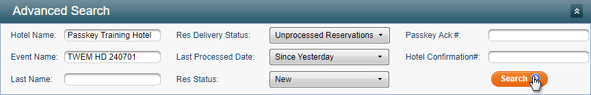 Using Passkey RezHUB