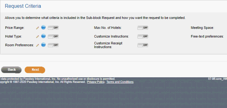 Creating Sub-Block Requests in Citywide Events