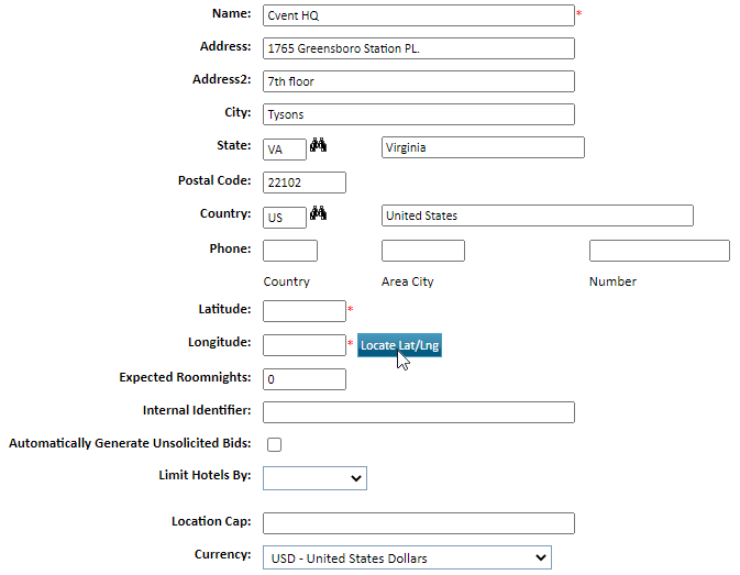 Managing Office Locations