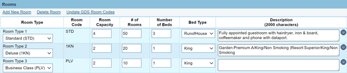 Managing Property-Level Room Types in Transient
