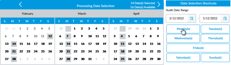 Creating a Rate Availability Audit
