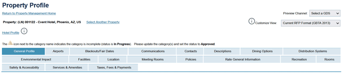 Manually Updating Your Property Profile in Transient