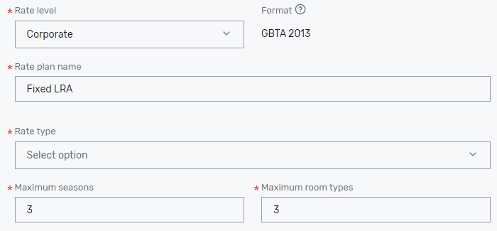 Creating a Domain Level Rate Plan