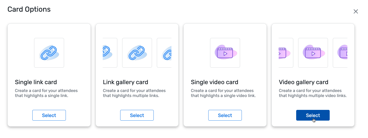 Adding Web or Video Links to Your Attendee Hub Website and App