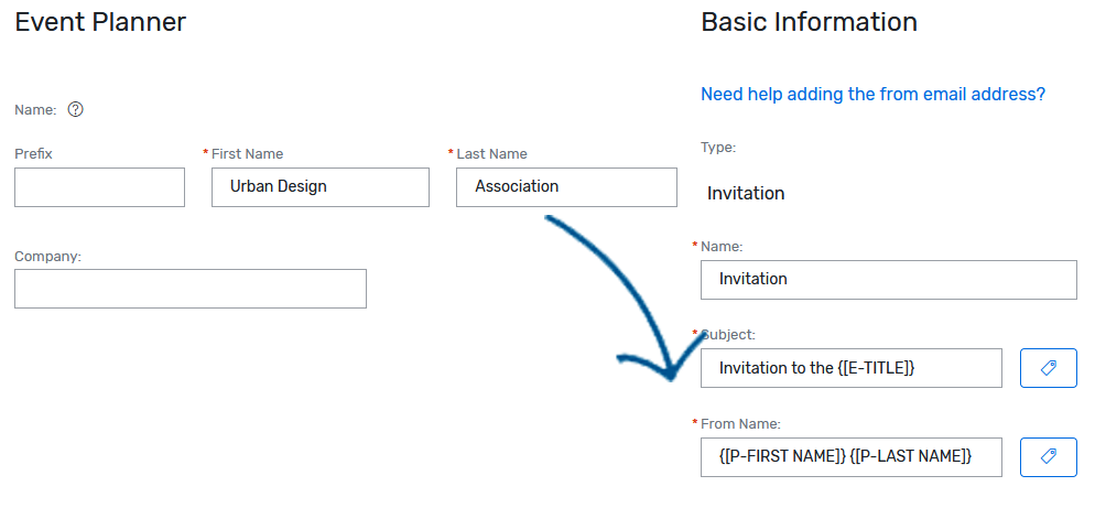 Creating an Onsite Event