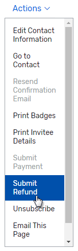Unregistering Registrants