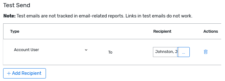Creating Session Emails