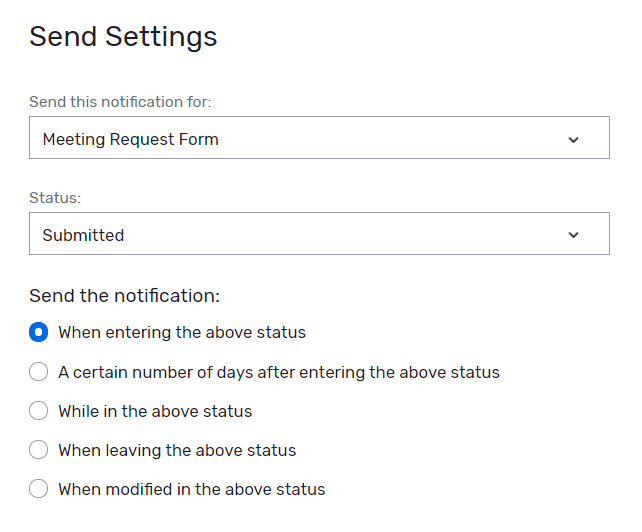 Adding Request Notifications