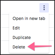 Deleting an Event in Event Diagramming