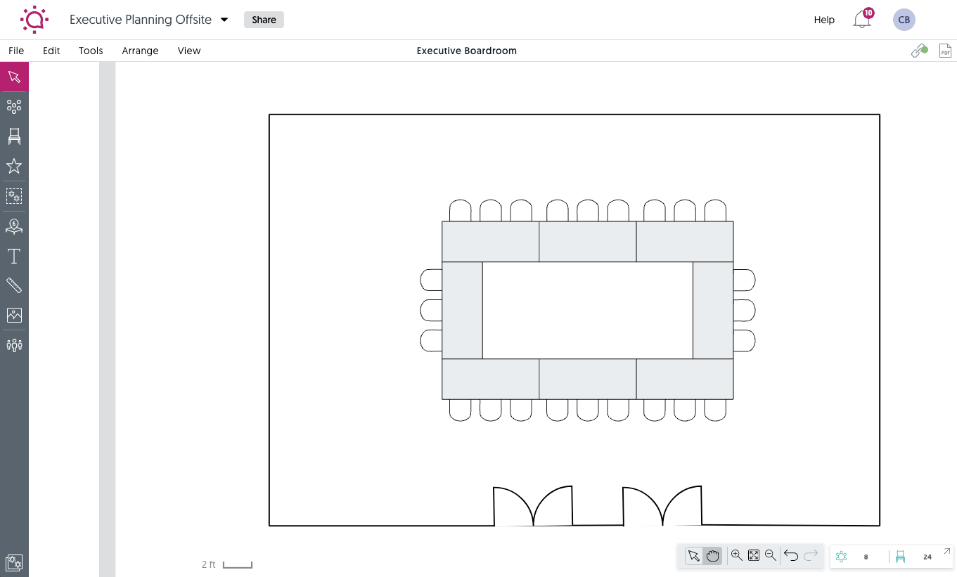 Adding Text to Event Diagrams