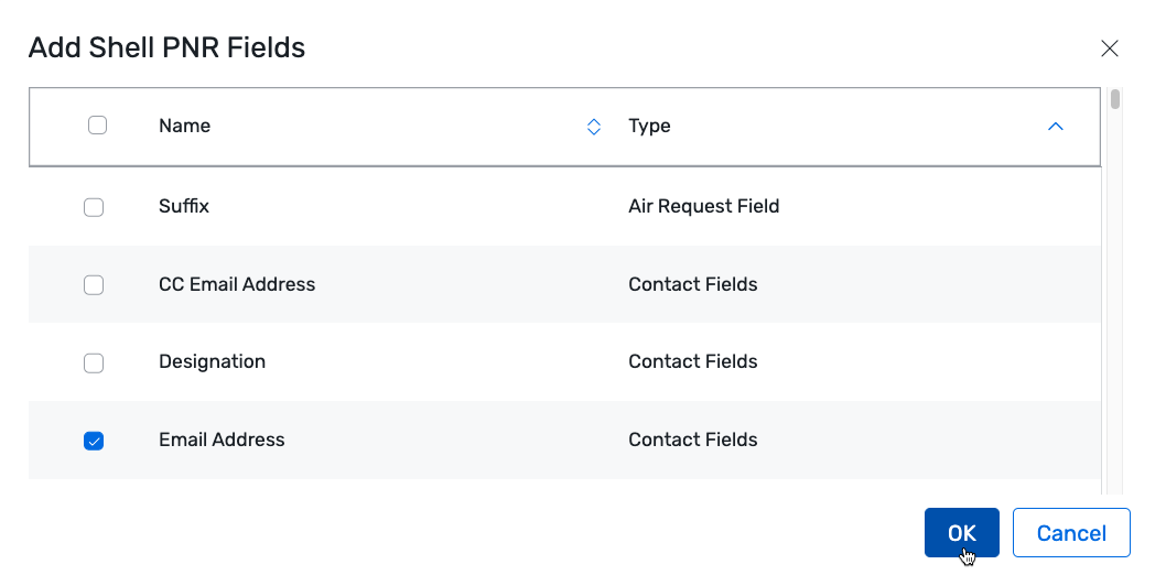 Setting Up a Passenger Name Record (PNR) Integration