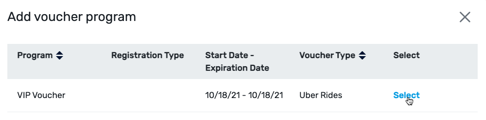 Creating Uber Vouchers for Your Event