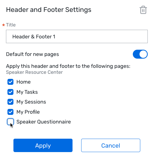 Setting Up Your Speaker Resource Center Site