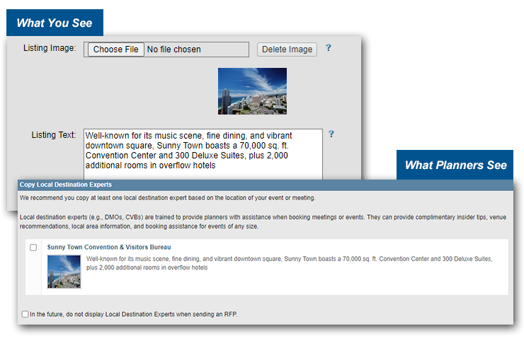 Managing Your CVB's Copy Feature Ad Content