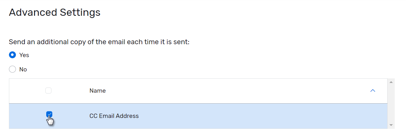Copying People on Registrant's Emails