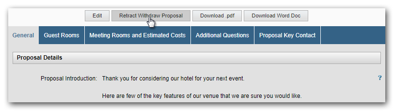 Withdrawing a Proposal and Retracting a Withdrawal
