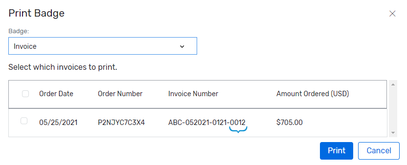 Managing Your Invoices