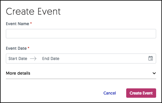 Creating a New Event in Event Diagramming