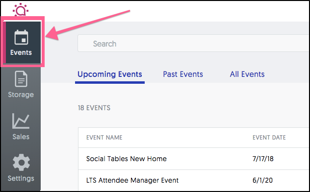 Creating a New Event in Event Diagramming