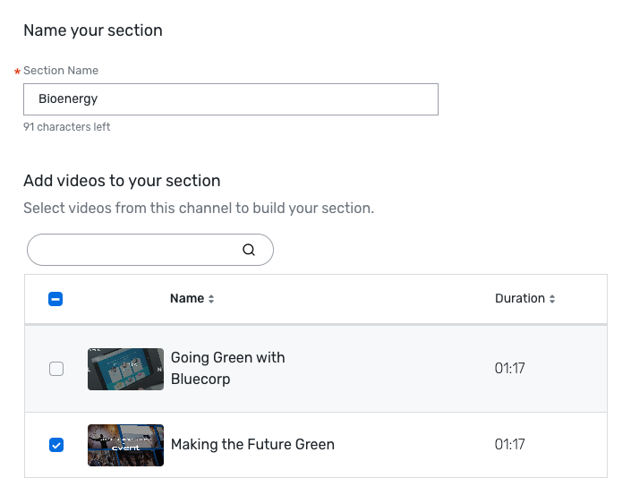 Setting Up a Video Center