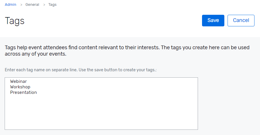 Using Content Tags