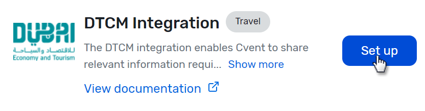 Adding the DTCM Integration to Your Event