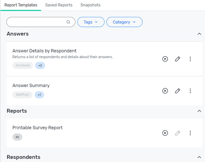 Reporting on Your Survey