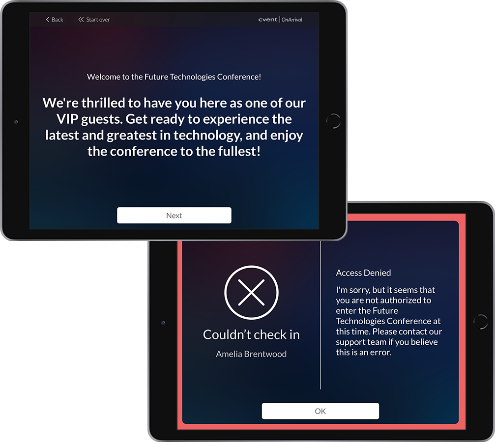 Using Check-in Messages with OnArrival Premium