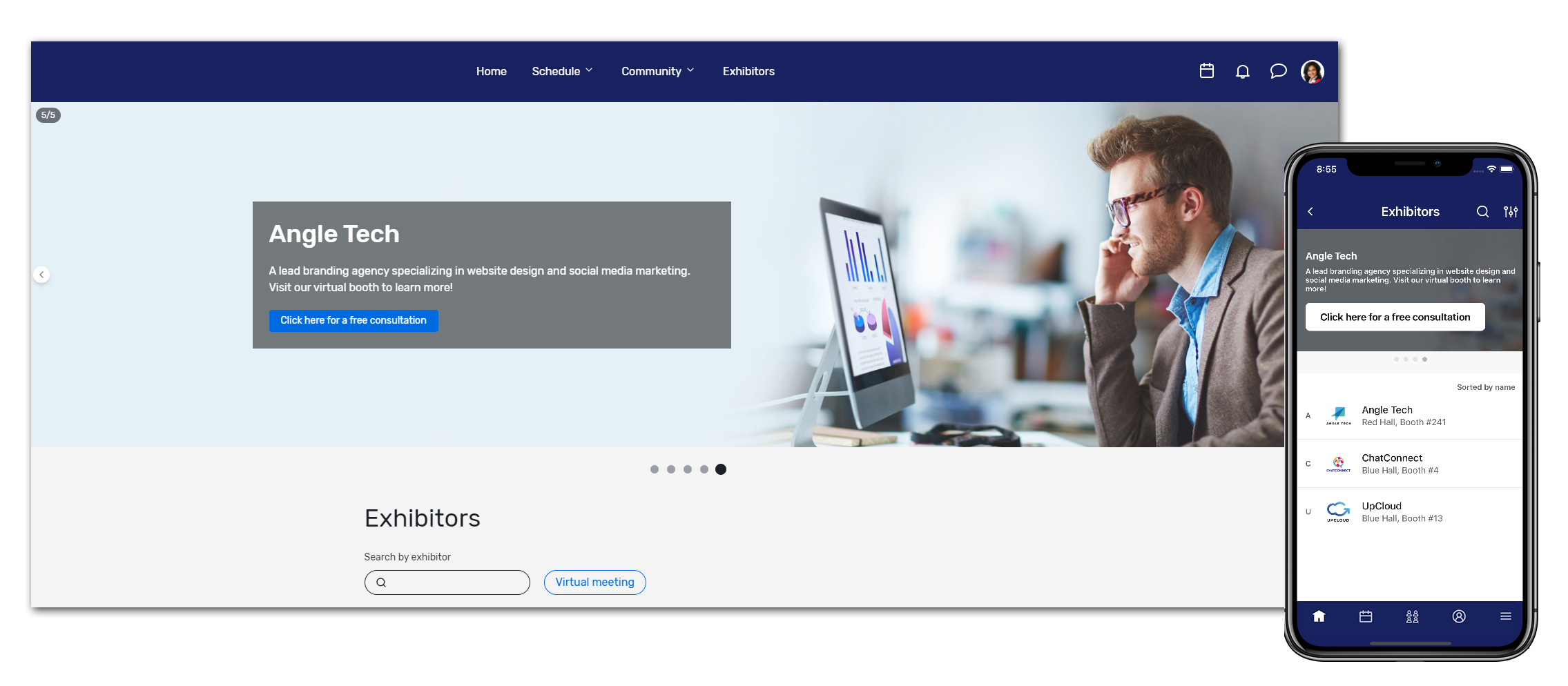 Creating Page Banners for Attendee Hub