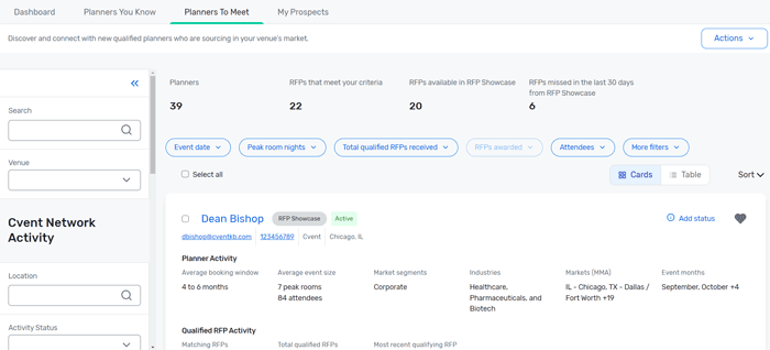 Reviewing the Planner Navigator Dashboard