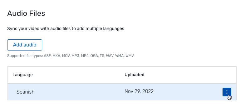 Using the Video Library