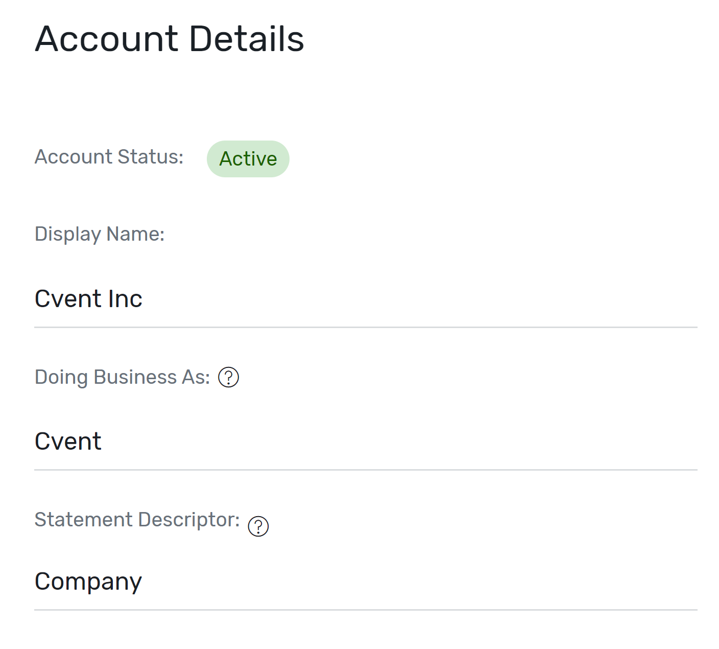Setting Up Your Cvent Payments Account