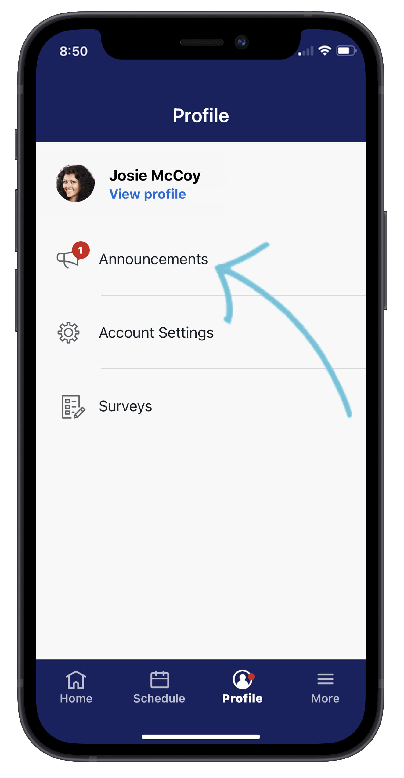Managing Notifications for Attendee Hub