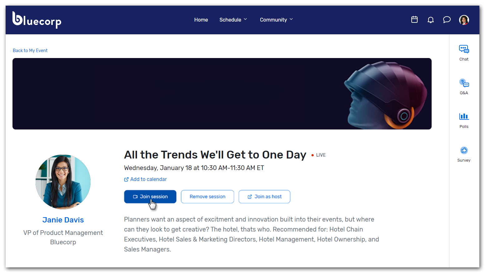 Preparing to Host a Virtual Session