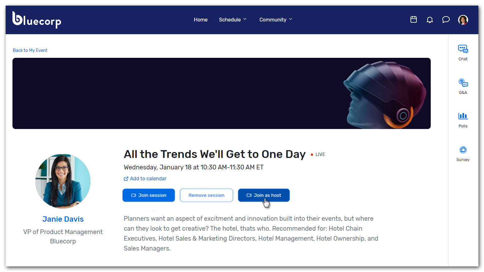 Preparing to Host a Virtual Session