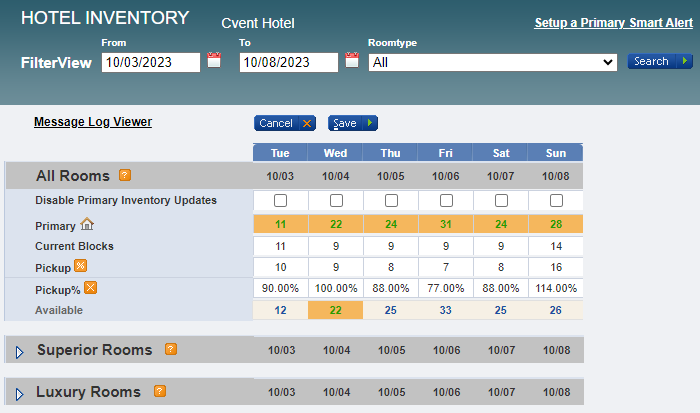 Managing Your Hotel's Primary Inventory