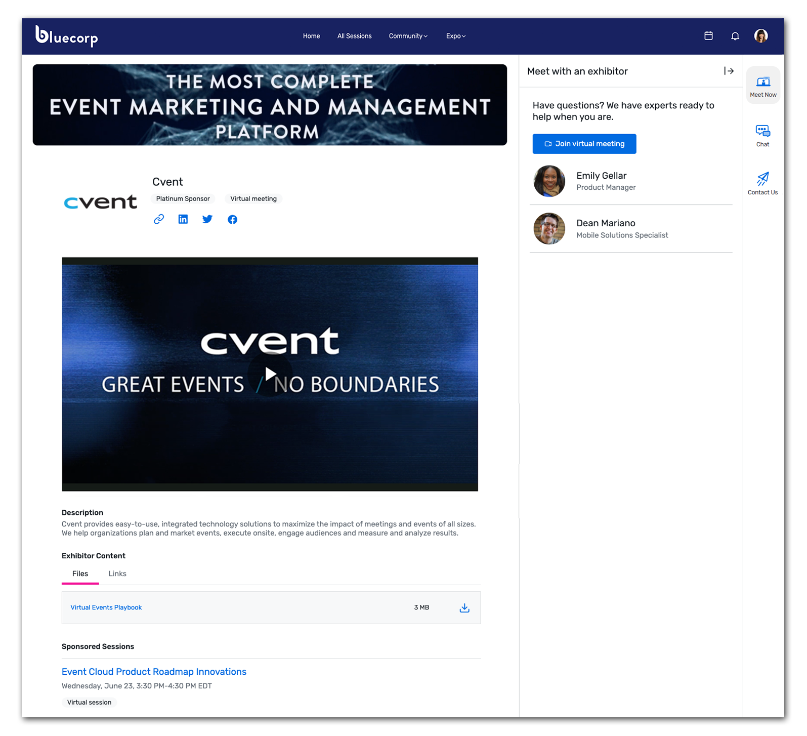 Using the Exhibitor Portal for Attendee Hub