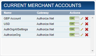 Adding an Authorize.net Merchant Account in Passkey