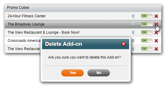 Managing Promo Cubes at the Library Level