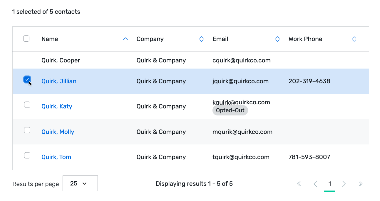 Managing Related Contacts