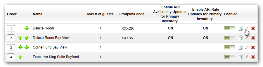 Managing Room Types at the Library Level