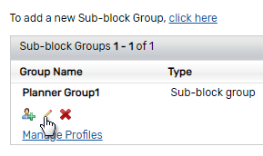 Managing Sub-Block Groups in Passkey Libraries