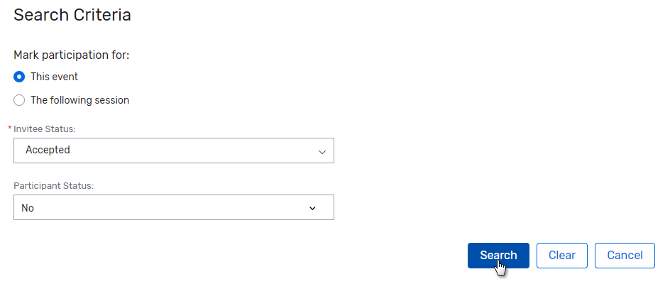 Marking Participants