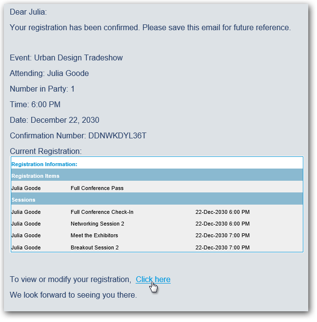 Paying Online After Registration