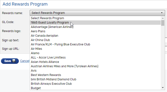 Adding Rewards Programs in Passkey