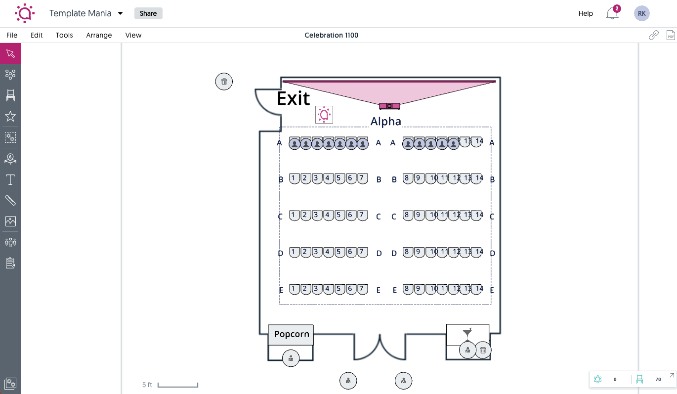 Adding Shapes to Event Diagrams
