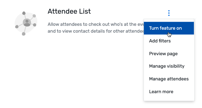 Configuring Your Attendee Hub Attendee List