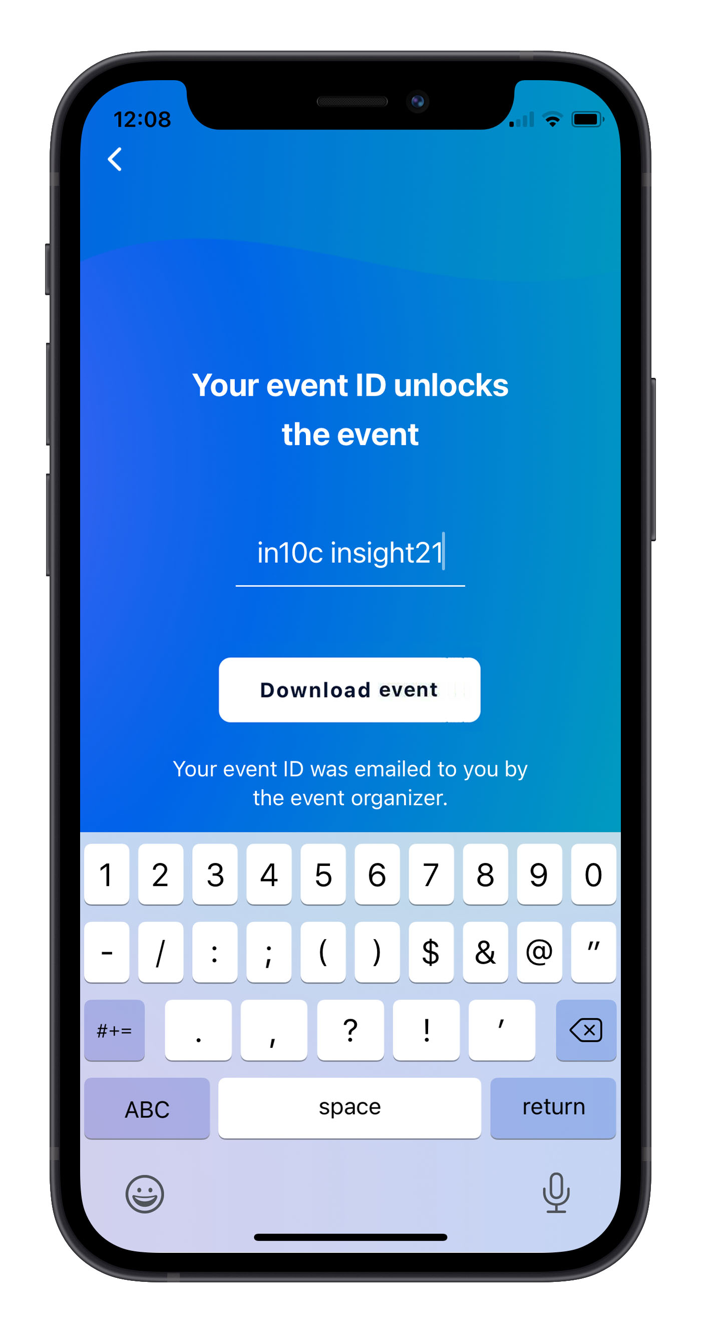 Logging In to Your Attendee Hub