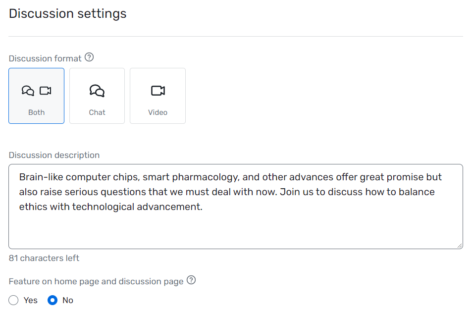 Adding Discussions to Your Attendee Hub